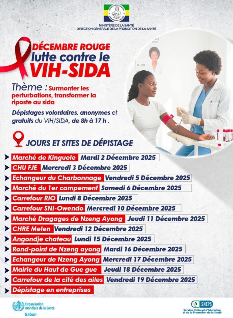 Lutte contre le VIH/SIDA : Le Gabon se mobilise et appelle à la ...